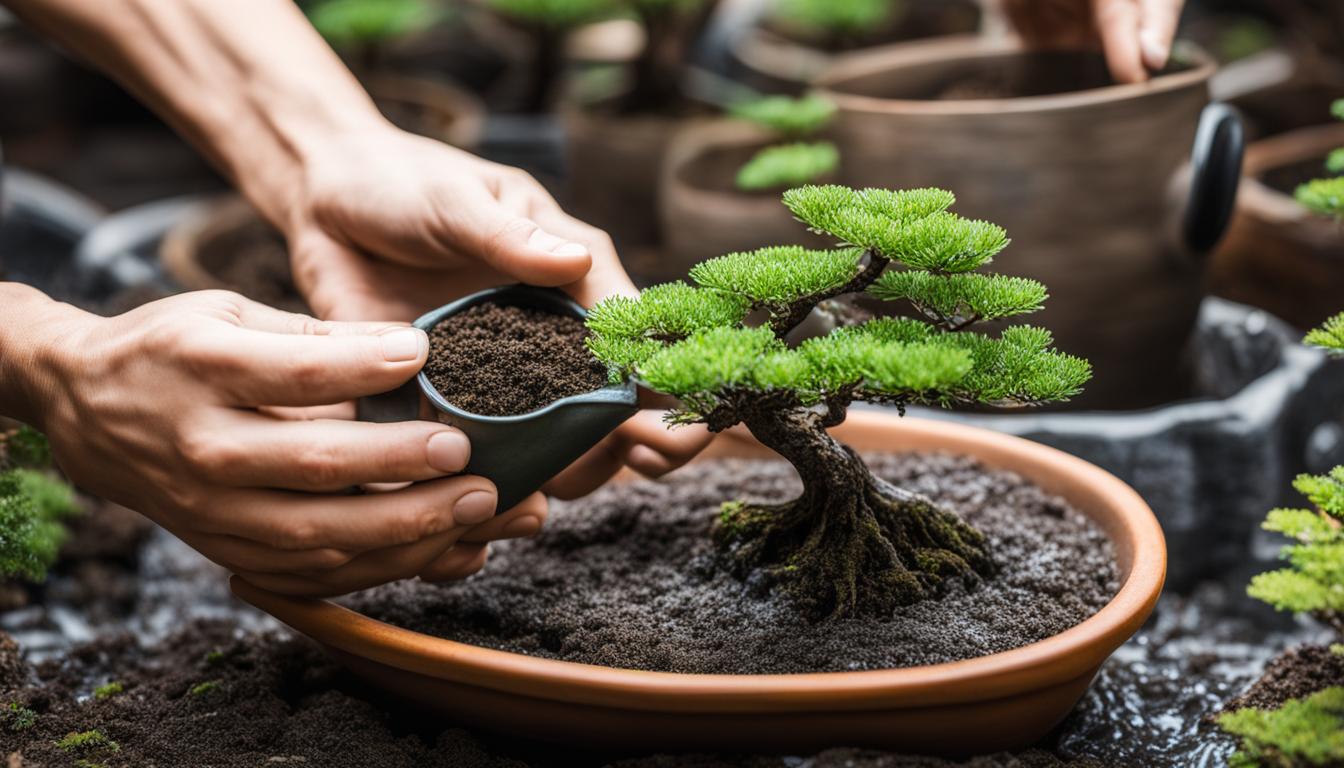 The Art of Watering Bonsai: A Beginner's Guide