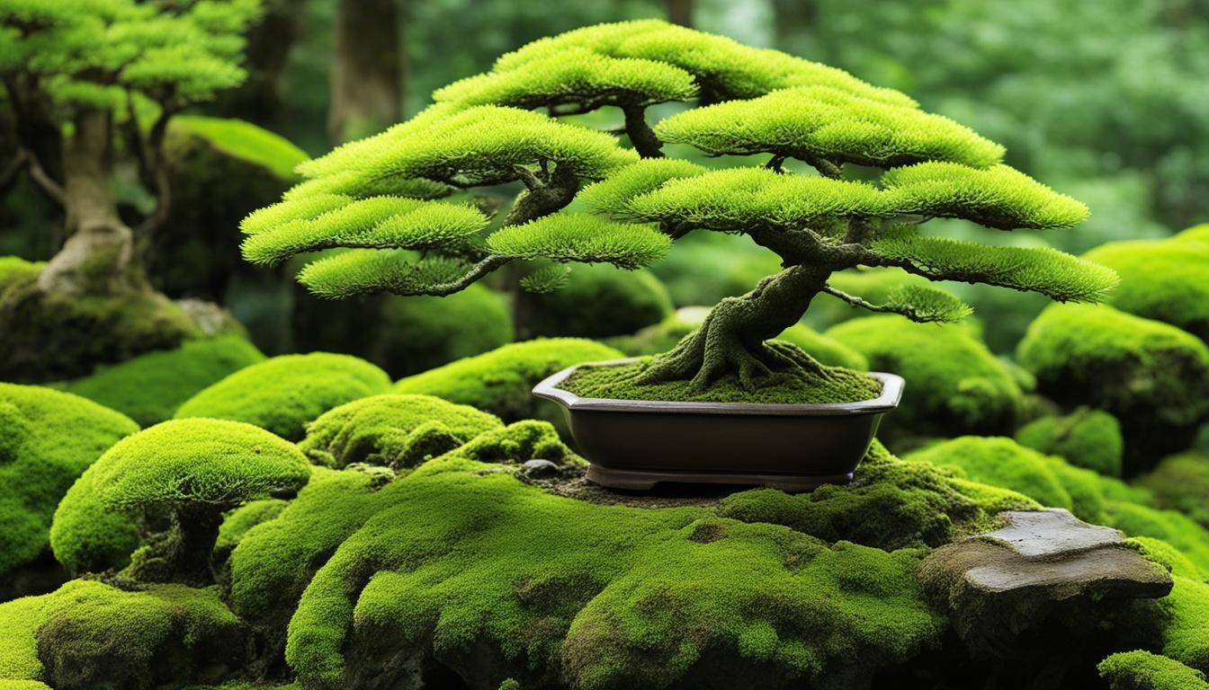 Enhancing Bonsai with Moss and Ground Cover