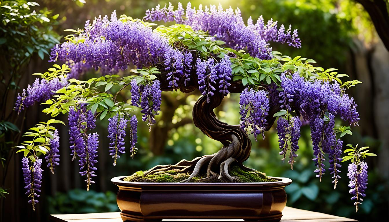 Bonsai Tree Species Showcase: The Enchanting Wisteria